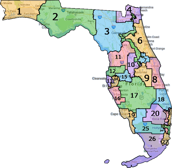 What Might A Non Gerrymandered Florida Congressional Map Look Like Let